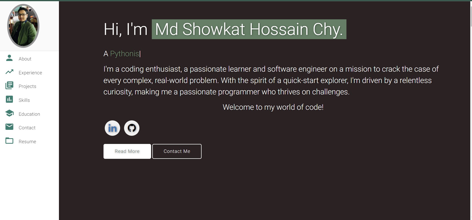 Md Showkat Hossain Chy | Software Developer